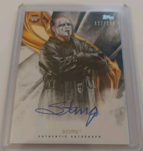 2019 Topps WWE Undisputed - Autograph Sting 127/199 | eBay