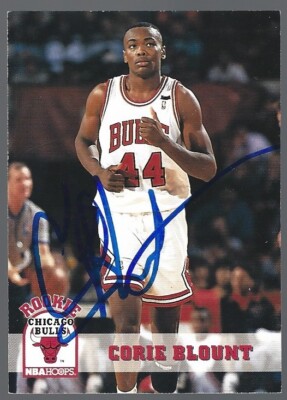 1993-94 NBA Hoops #311 Corie Blount IP autograph signed card | eBay