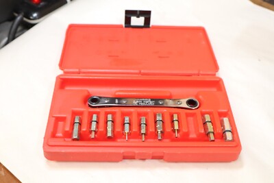Snap On Tools Ratcheting Offset Screwdriver Set PB81 Case R810B | eBay