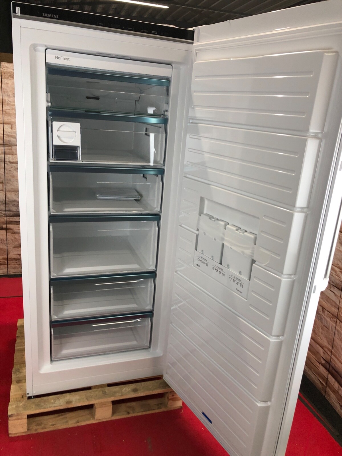 Siemens iQ500 GS51NAWCV Gefrierschrank 70 cm NoFrost freshSense iceTwister | eBay