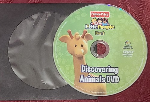 Fisher Price Little People Discovering Animals Disc 3 DVD Disc Only ...