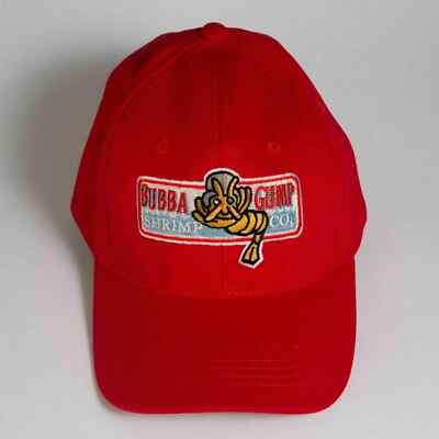 Forrest Gump Bubba Gump Shrimp Co hat Tom Hanks Party Cosplay Red Cap ...