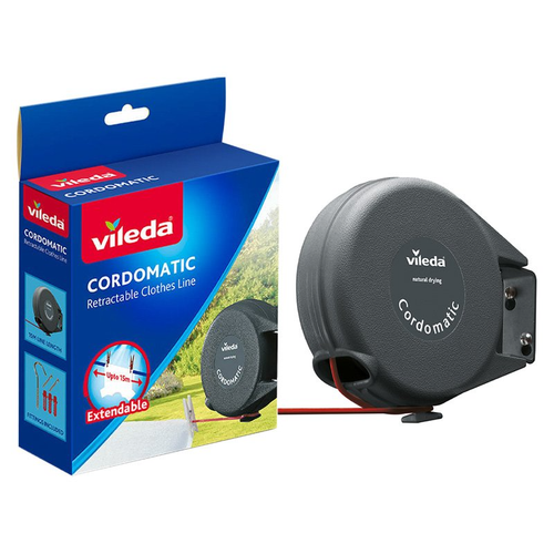 Vileda Cordomatic Retractable Clothes Washing Line 15m Automatic ...