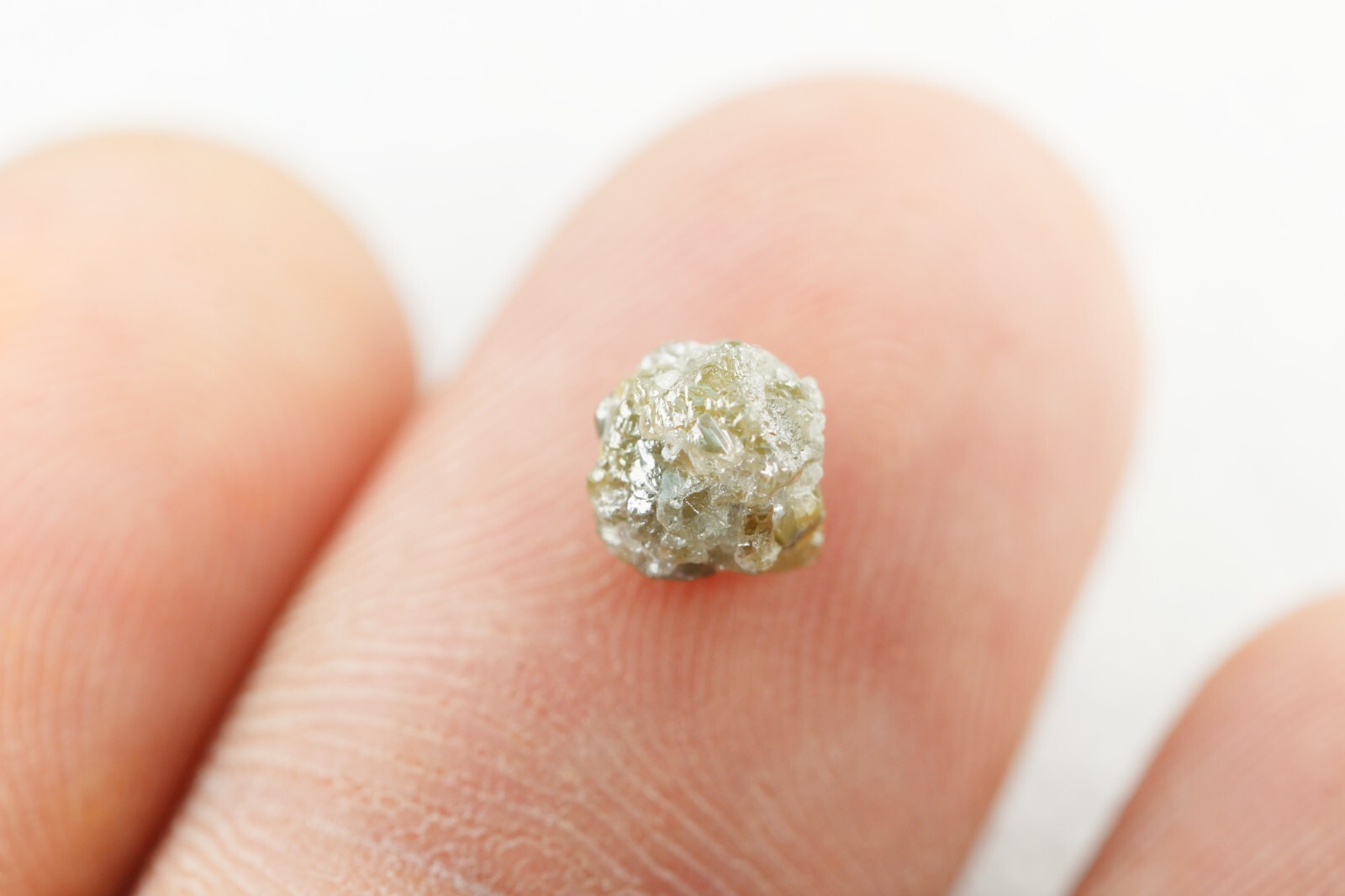 Natural Loose Rough Diamond, Raw diamond, rough Jewellery diamond 1.69 ...