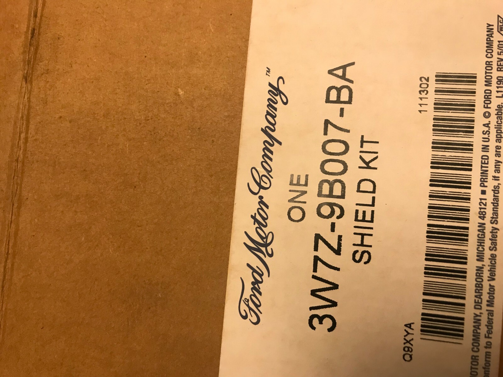 ONE GENUINE OEM FORD FUEL TANK SHIELD COVER KIT 3W7Z-9B007-BA | eBay