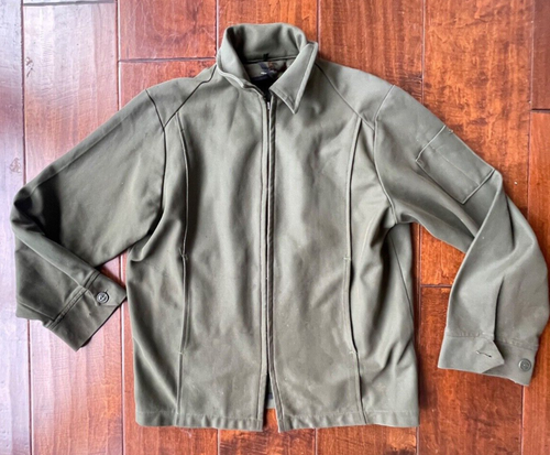 VTG Lee Chetopa 60s Green Zip Utility Jacket Sz 44 | eBay