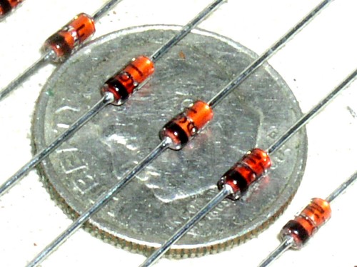 10 NEW ON SEMI FAIRCHILD 1N916 FAST DIODE RECTIFIER 100V 200MA DO-35 ...