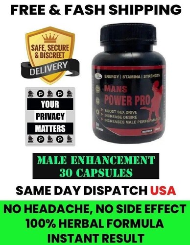 Enhancement Pills for Men Stamina Boost,Sex Timing Increase, 100% ...