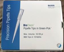 Rainin Gp-l10f 20ul Filter LTS Tips 10 Racks #17002429 for sale online ...
