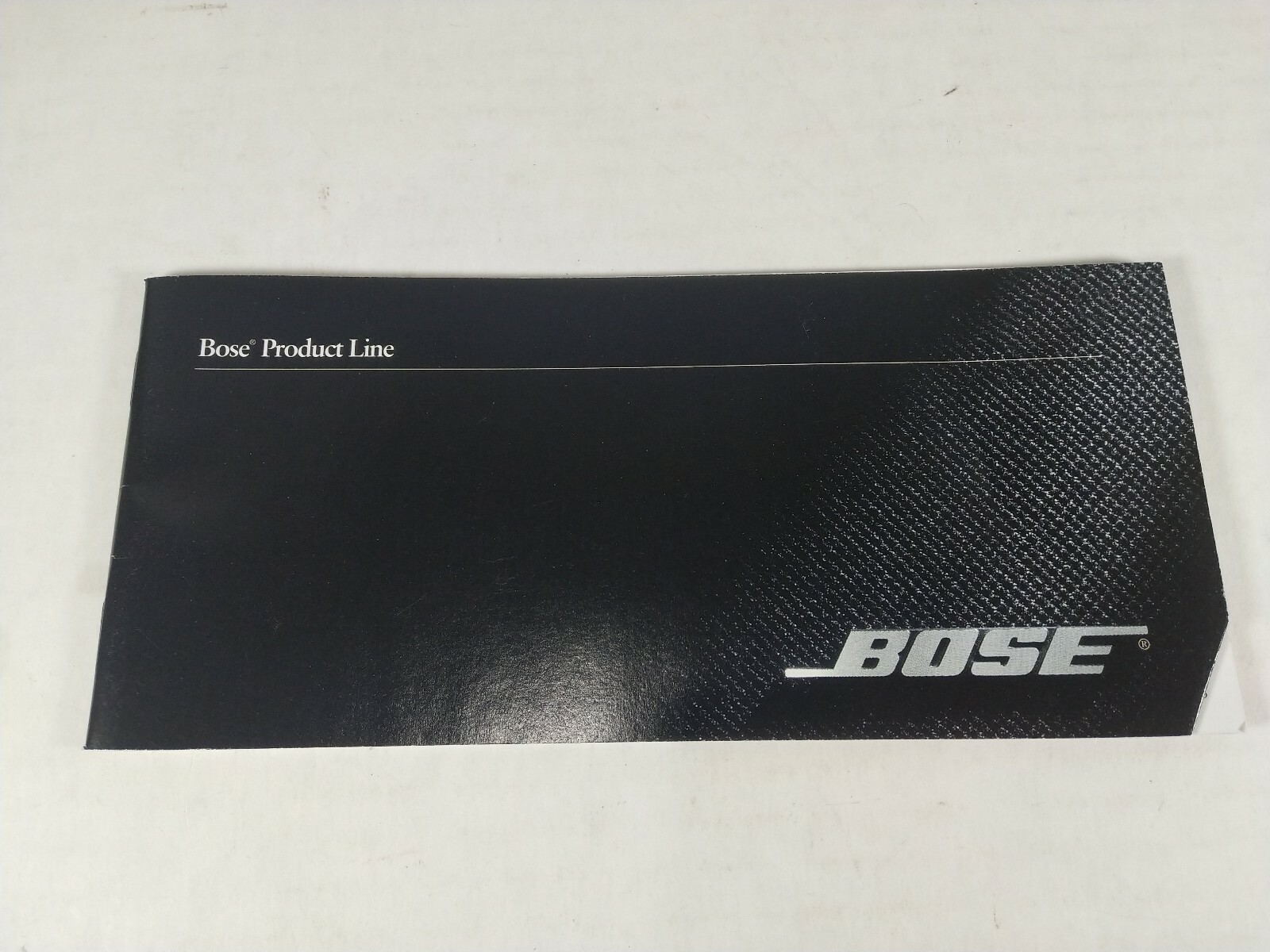 Bose Product Line Booklet 1997 Catalog Advertising Brochure Book ...