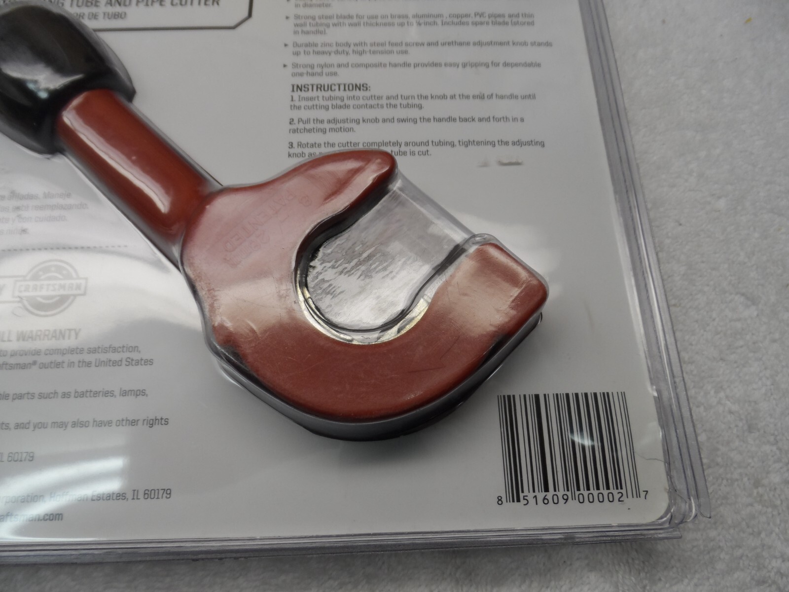 Craftsman Ratcheting Tube and Pipe Cutter - 51672 for sale online | eBay