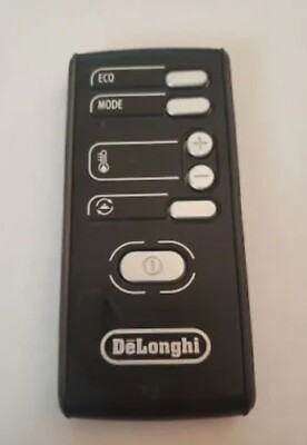 DeLonghi Remote Control AC Space Heater Fan Model VGUC Replacement Part ...