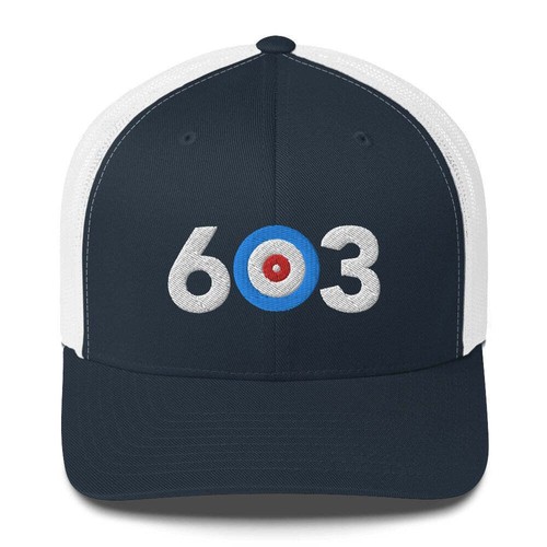 603 Area Code - New Hampshire Curling Club Trucker Cap | eBay