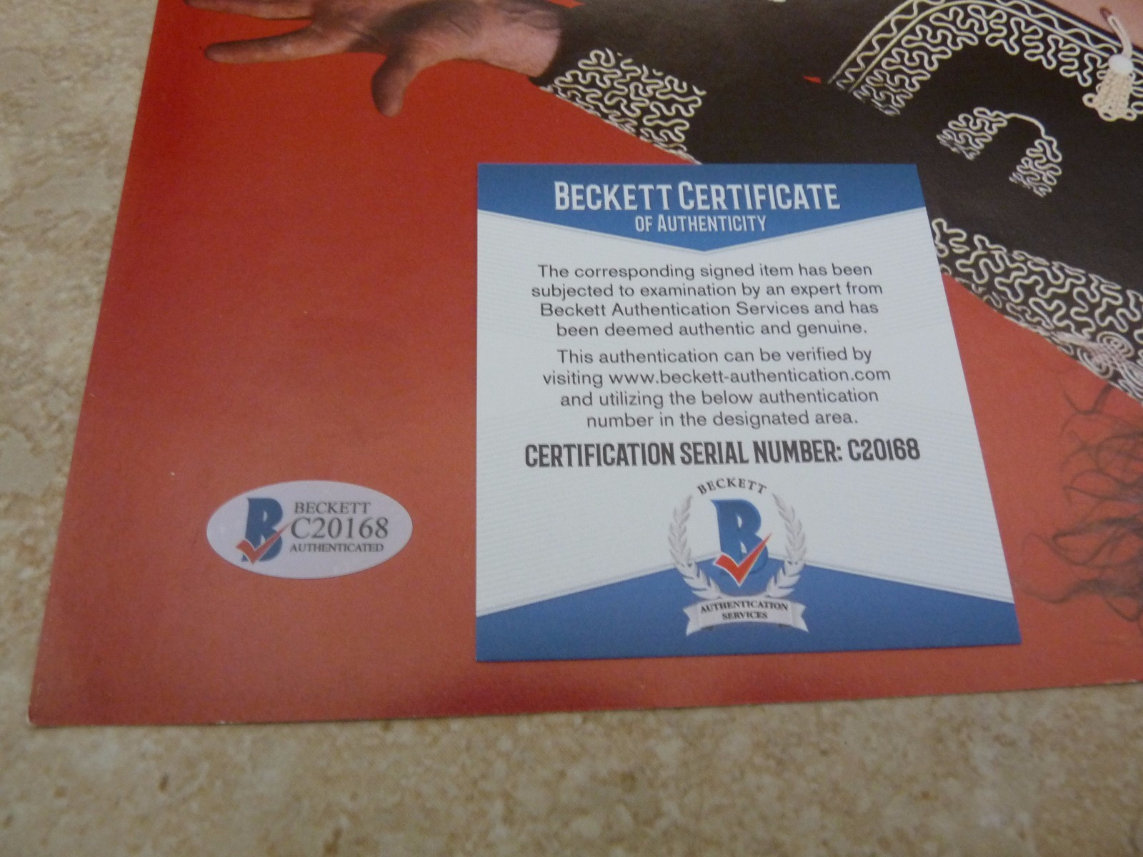 Ted Nugent Signed Autographed Frenzoid Tour Program Poster Beckett ...