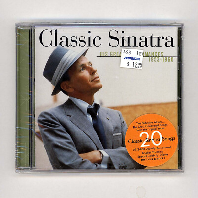 Frank Sinatra - Classic Sinatra His Great Performances 1953-1960 CD ...