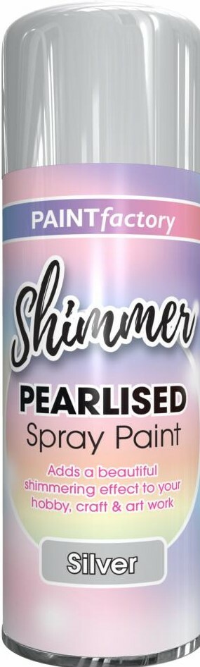 PEARL EFFECT SPRAY PAINT SHIMMERING PINK LILAC SILVER WHITE 400ML ...