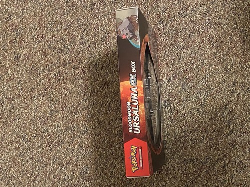 BLOODMOON URSALUNA EX box - 4 Packs 2xSURGING SPARKS 1xSTELLAR C ...