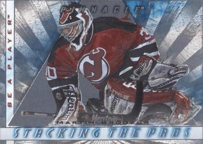 1997-98 Pinnacle Be A Player - Stacking the Pads Martin Brodeur #11 for ...