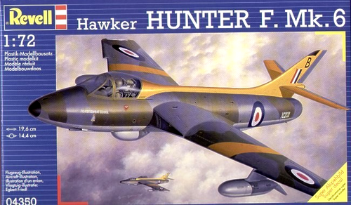 1/72 REVELL 04350; Hawker HUNTER F.Mk.6 RAF, Dutch KLu, Belgian AF | eBay