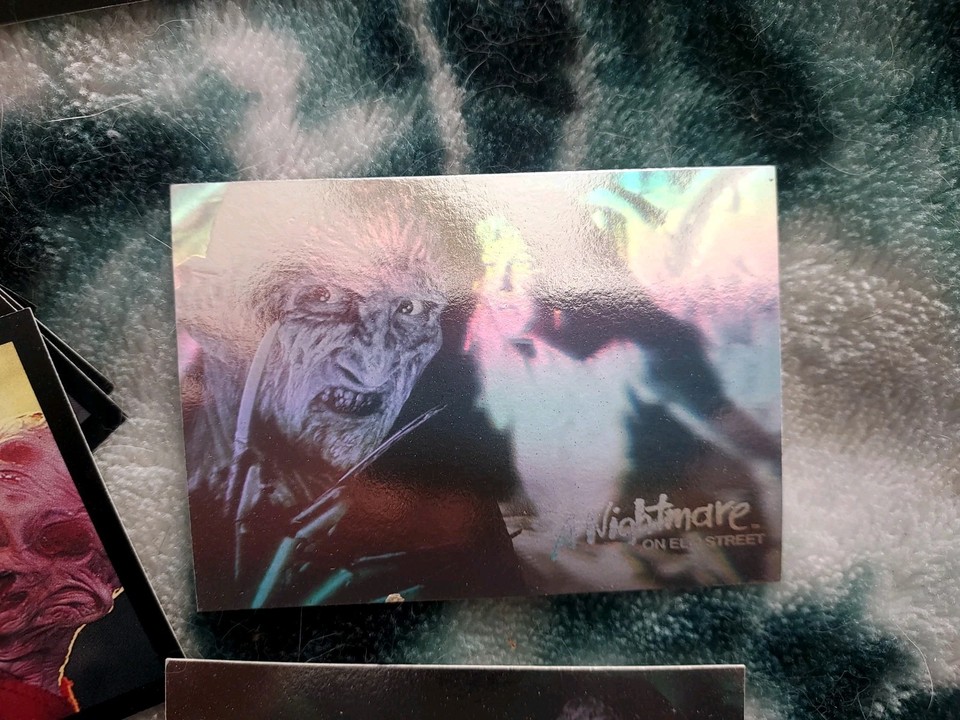 A Nightmare On Elm Street Collector Card Set FREDDY Open Box READ | eBay