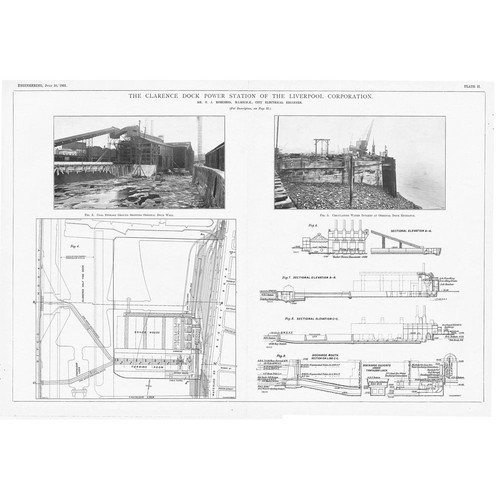 LIVERPOOL Clarence Dock Power Station Part 1 -5x Vintage Engineering ...