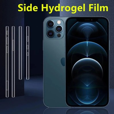 Hydrogel Side Protective Film For iPhone 17 Pro Max 16e 15 14 Border ...