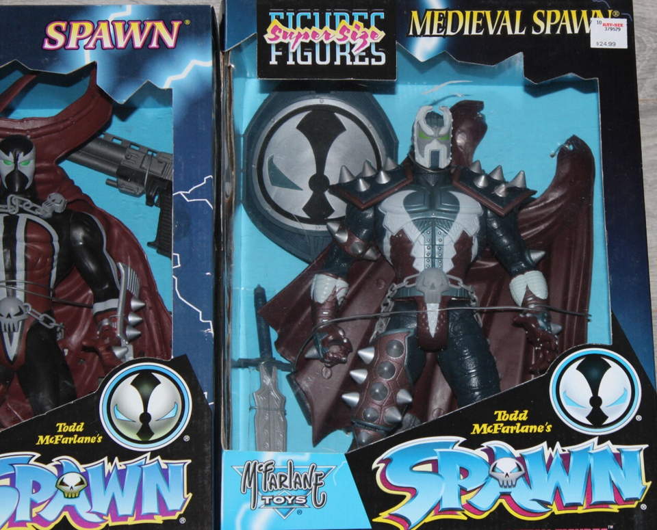 McFarlane Toys MEDIEVEL SPAWN & SPAWN SUPER SIZE | eBay