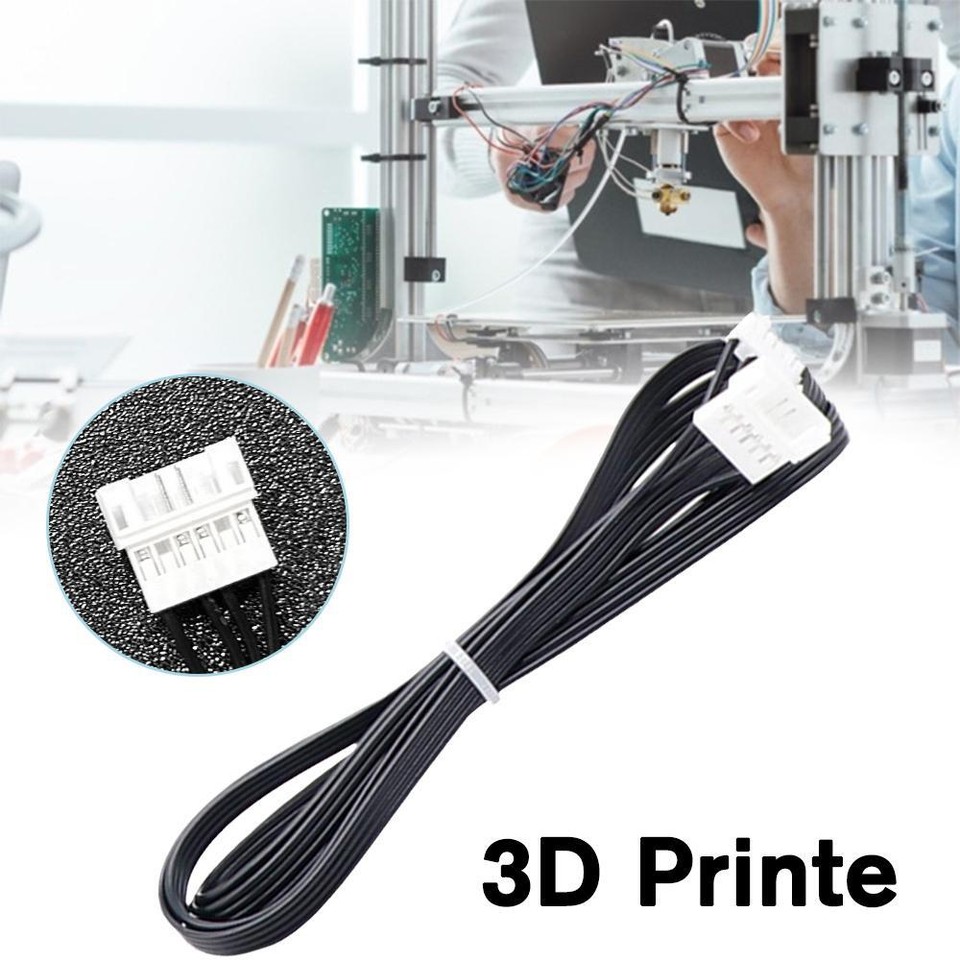 3D Printer Stepper Motor Extension Cable Extruder Motor Extended Line ...