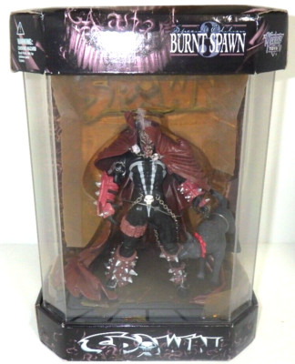 Burnt Spawn Special Edition Figure In Acrylic Case Collectors Club Japan Rare | eBay