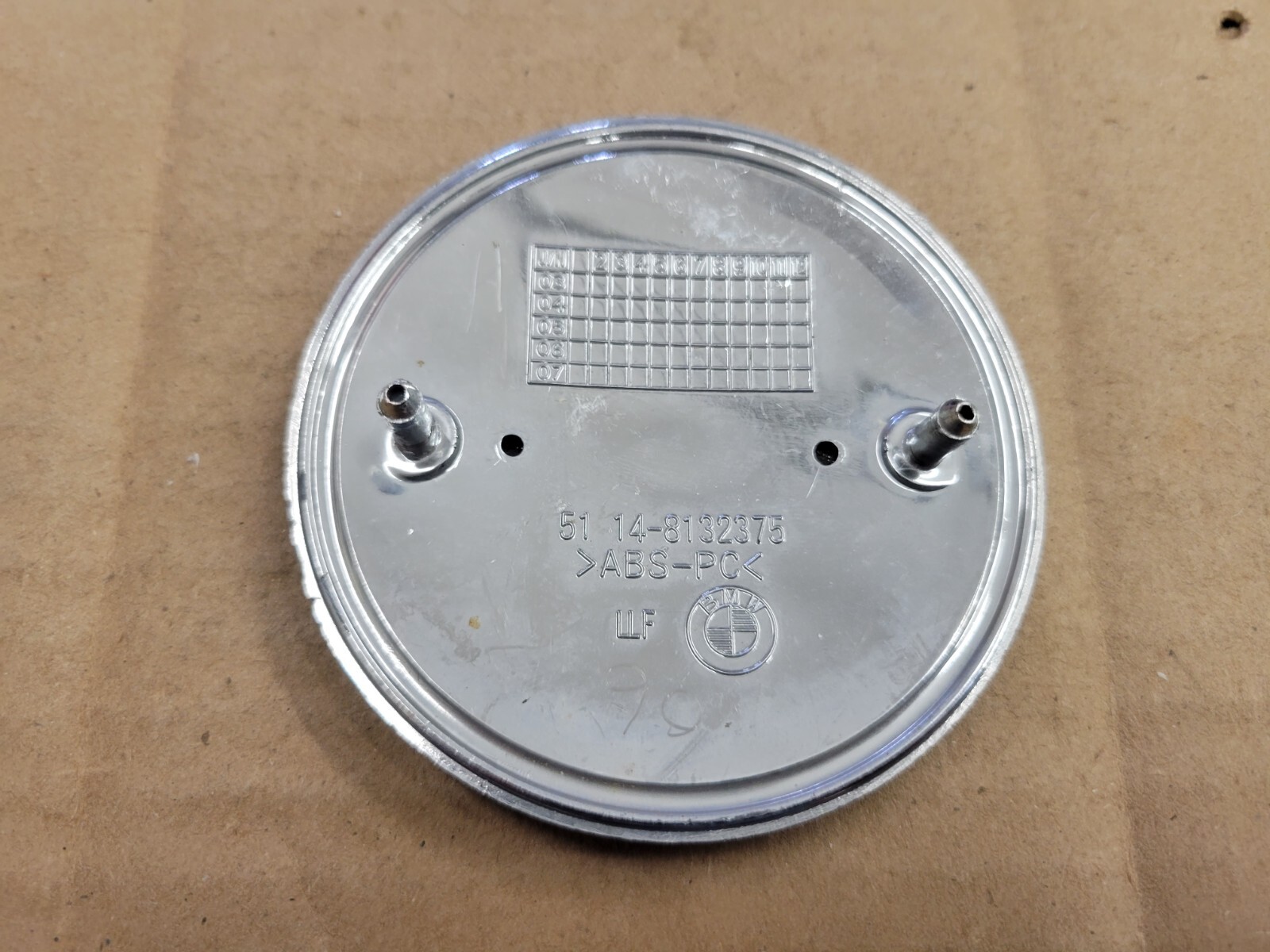 BMW OEM 3.25" Front or Rear Emblem Badge Logo Nameplate Name Plate 51 ...