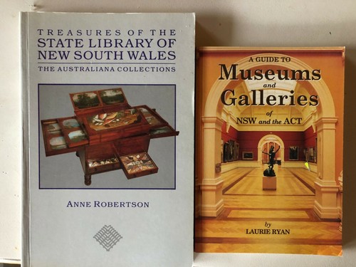 2 x books - guide to Museums & Galleries of NSW - NSW State Library ...