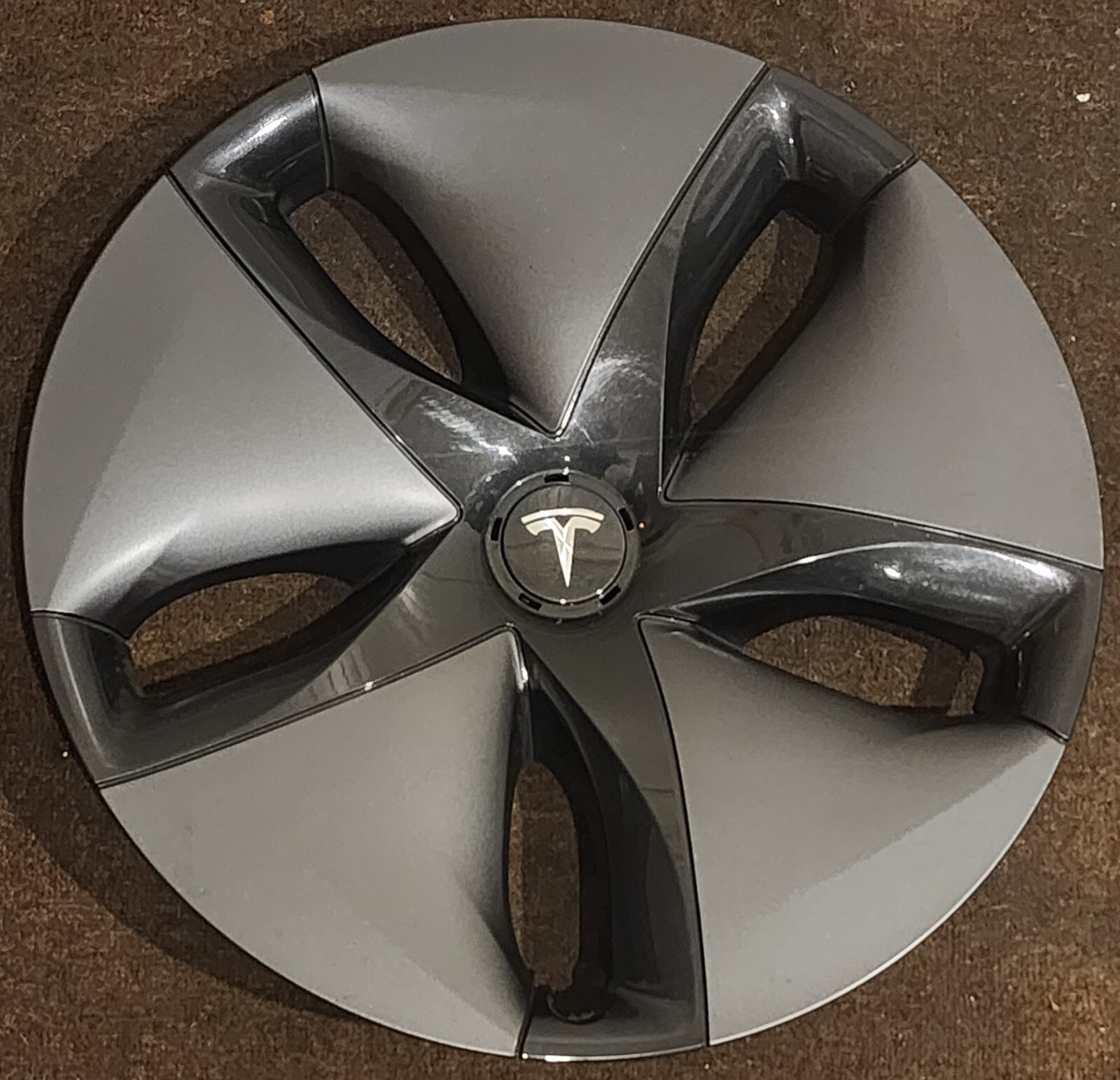 (1) OEM 2017-2020 Tesla Model 3 18" Aero Hubcap Wheel Cover #0C 1044231 ...