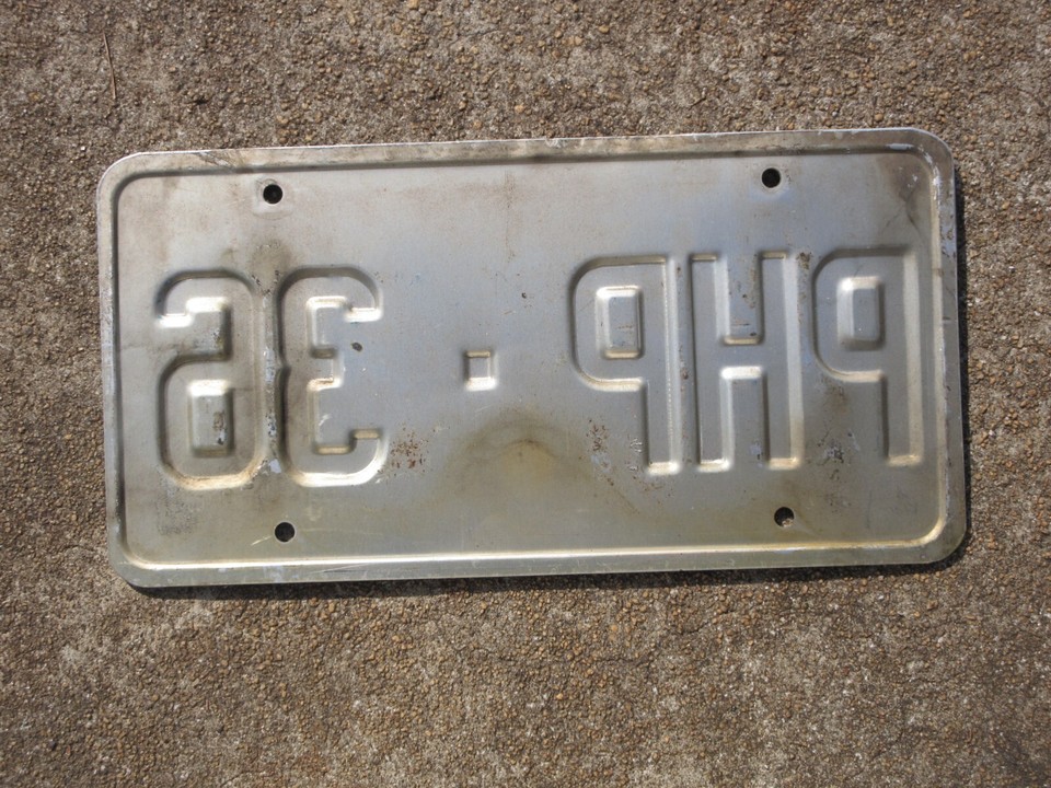 1990 North Carolina First in Flight License Plate PHP 36 NC Ford ...