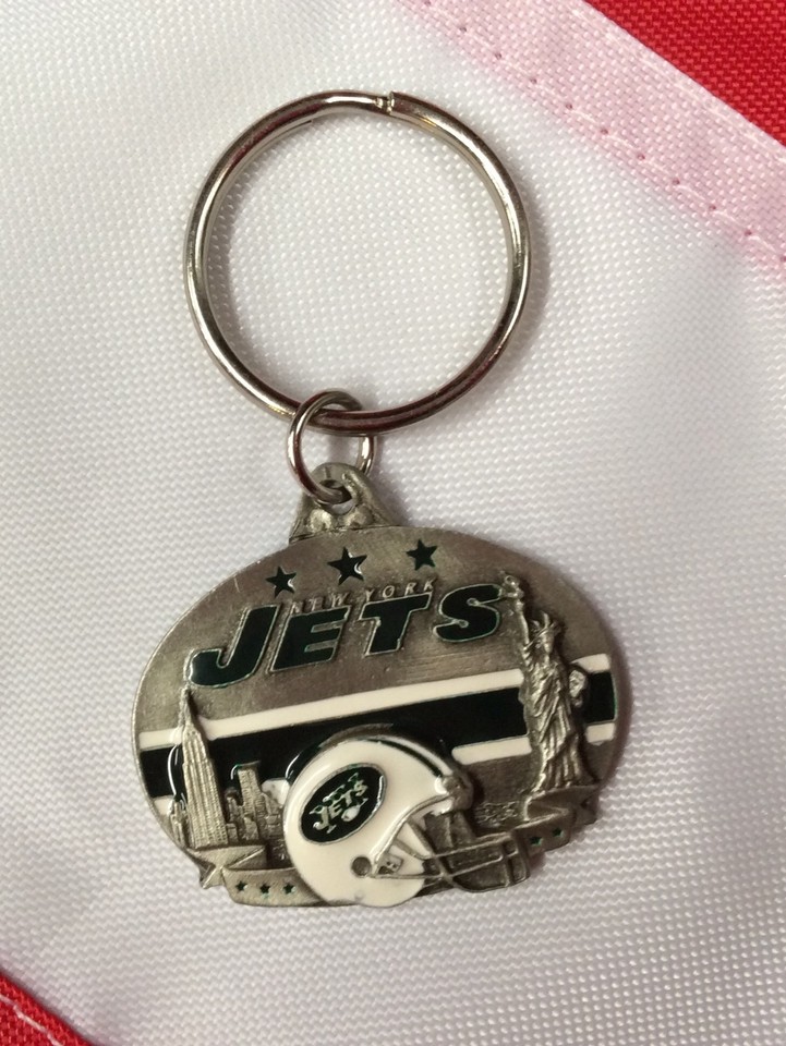 NFL pewter key chains Miami Dolphins New York Jets Tampa bay Buccaneers ...