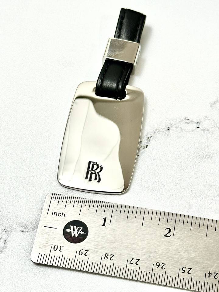 Rolls Royce Titanium Keychain Leather Phantom Cullinan Keychain VIP ...