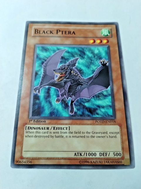 Yu-Gi-Oh! TCG Black Ptera Power of the Duelist POTD-EN018 1st Edition ...