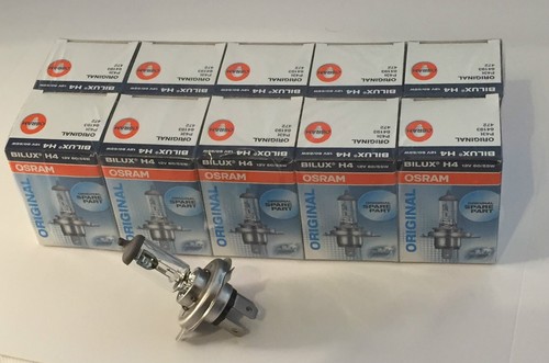 10 Piece Osram H4 12V 60/55W P43t 64193 Light Bulbs Lamp Bulb | eBay