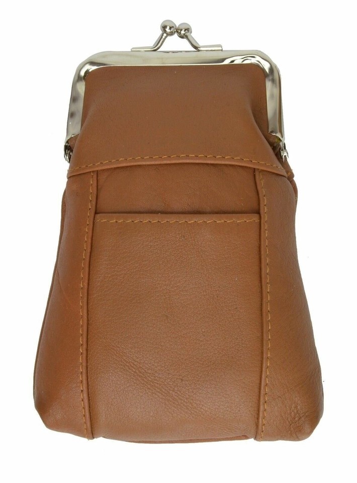 Marshal Leather Tan 100's Cigarette Snap Case Coin Purse | eBay