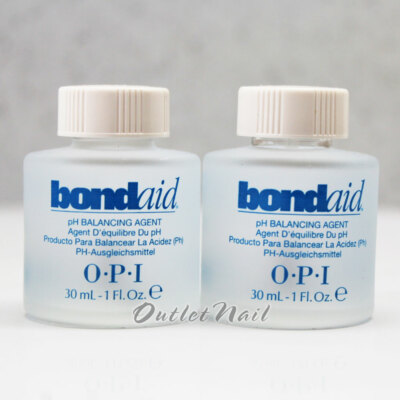 LOT 2 - OPI BONDAID pH Balancing Agent 30 mL/ 1 fl oz BondAid Gel Nail ...
