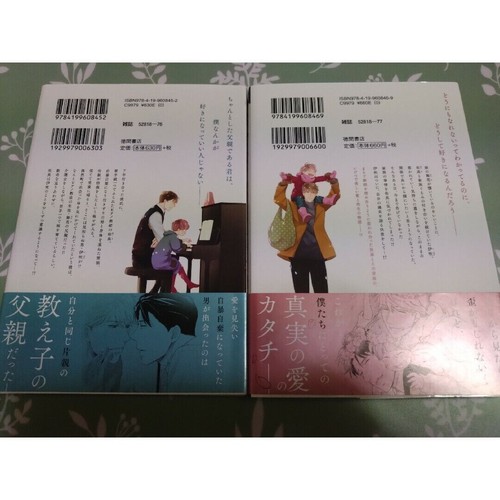 Ibitsu na Bokura no Katati Vol.1 Vol.2 set Mita Homuro BL Yaoi Comic ...