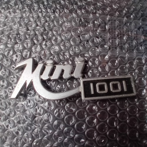 Innocenti Mini 1001 Front Mask Badge Logo NOS Aluminum | eBay UK