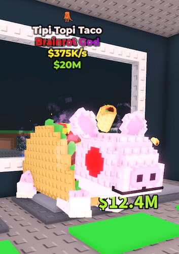 Steal A Brainrot Tungtung effect Tipi Topi Taco FAST DELIVERY ...