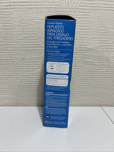 FILTRETE Advanced Under Sink Quick Change Water Filtration Filter 3US ...
