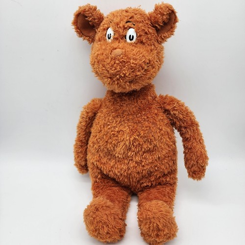Kohls Cares Seuss Hop On Pop Bear Floppy Plush 17" Orange Fur Stuffed ...