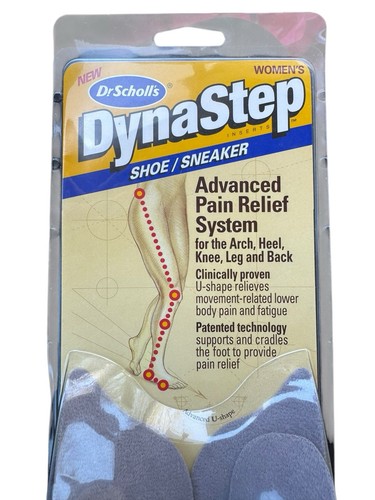 NOS Dr. Scholls DynaStep Women 6-9 Inserts Advanced Pain Relief Arch ...