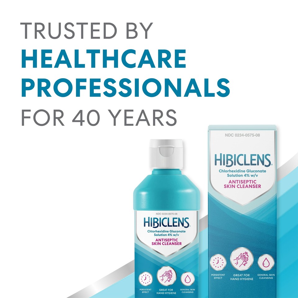Hibiclens Antimicrobial Liquid Antiseptic Soap and Skin Cleanser, 8oz ...