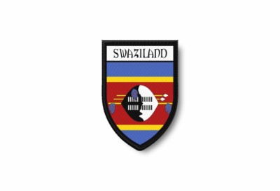 PATCH PATCHES EMBLEM IRON ON GLUE PRINT FLAG world crest swaziland | eBay Australia