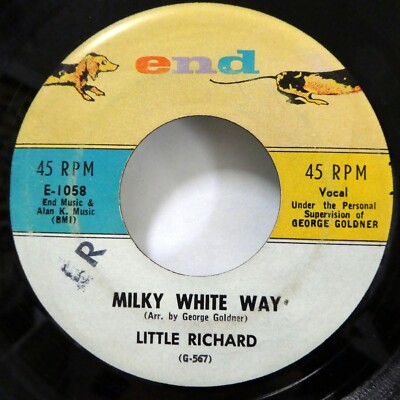 Little RICHARD 45 Milky White Way / I Just Come From Fountain END ...