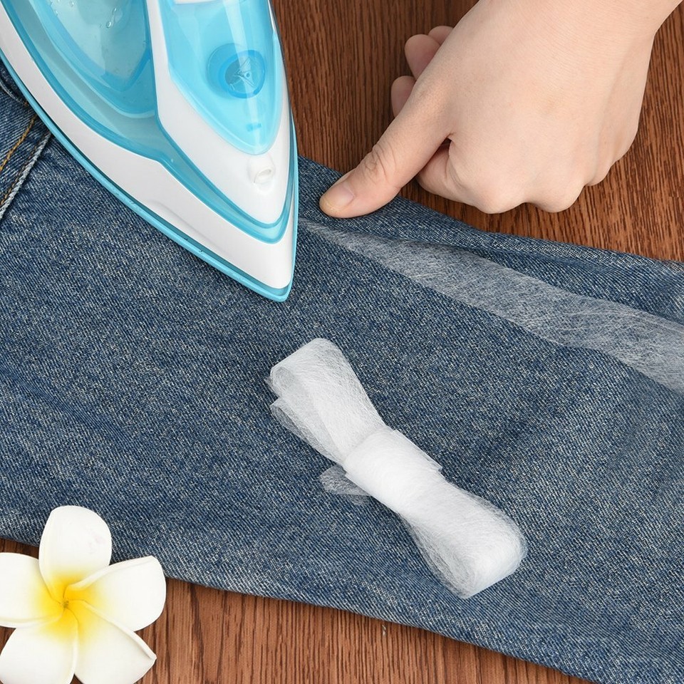 25M LARGE HEMMING WEB ROLL Wonder Iron On Tape Webbing Roll 25 Metres ...