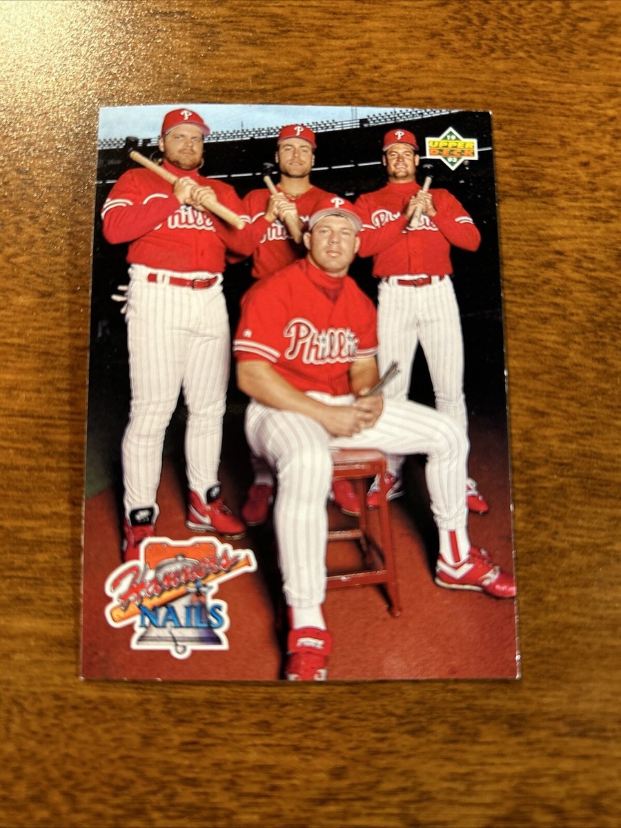 Kruk/Hollins/Daulton/Dykstra 1993 2 Hammers Nails #485 Kruk/Hollins/Daulton/Dykstra 1993 2 Hammers Nails #485